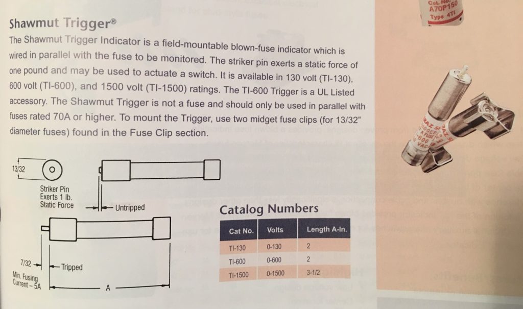 TI-1500 - National Fuse
