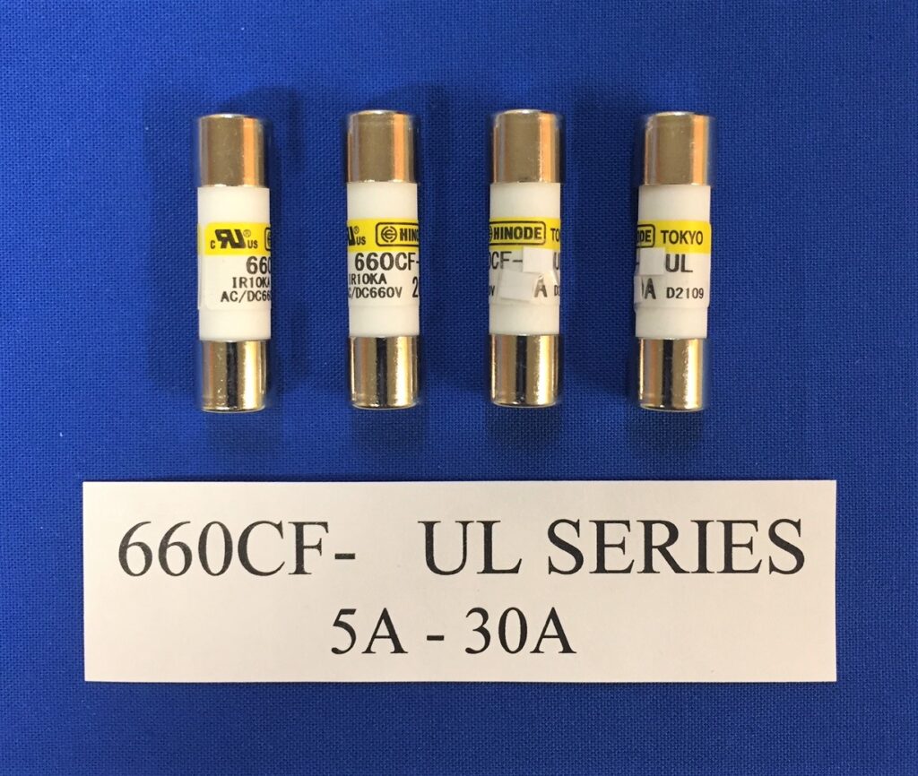 Hinode 660CF-10/UL fuse | Japanese Fuses | National Fuse Products